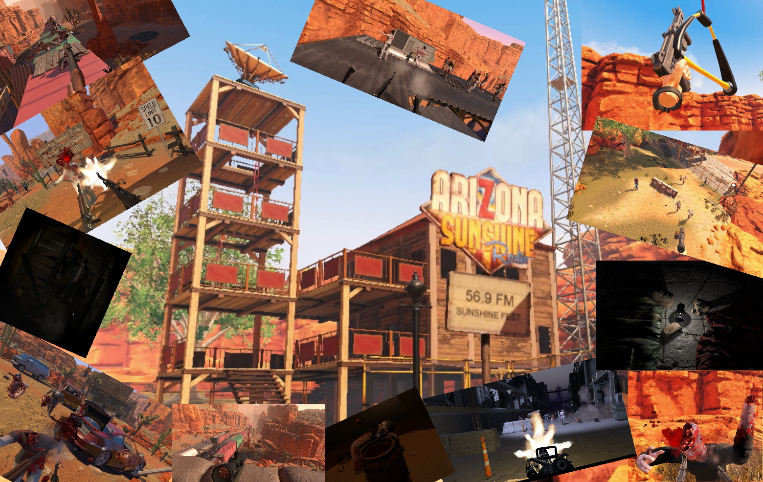 Солнечная Аризона.Arizona Sunshine.VR. Первая часть.Полное прохождение!