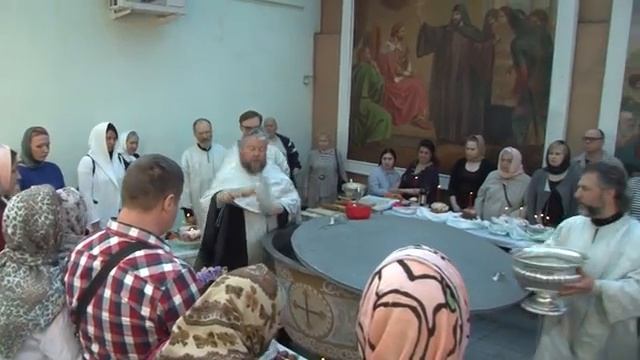 Освящение куличей. Пасха 2019 года