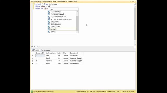 12 - MS SQL Server Select Statement Part 1 – смотреть онлайн видео от MySQL Разработка и ...