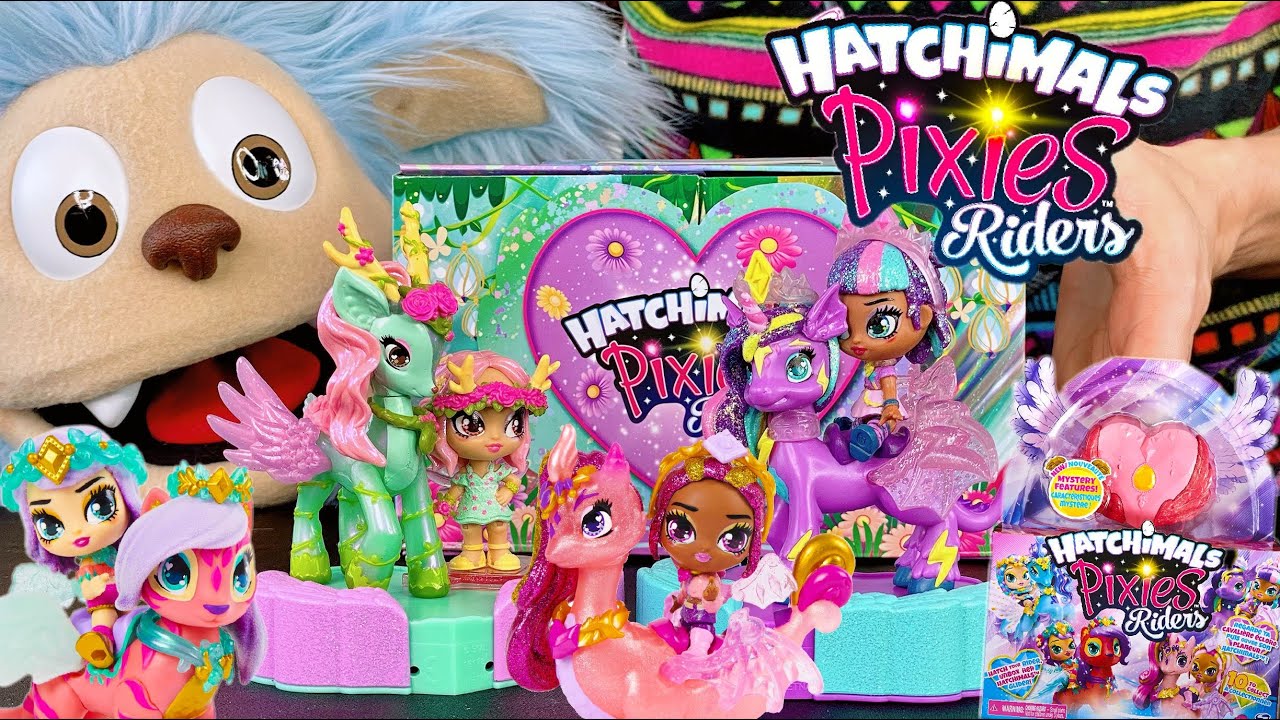 Хэтчималс пикси райдерс! Обзор. Hatchimals Pixies Riders!