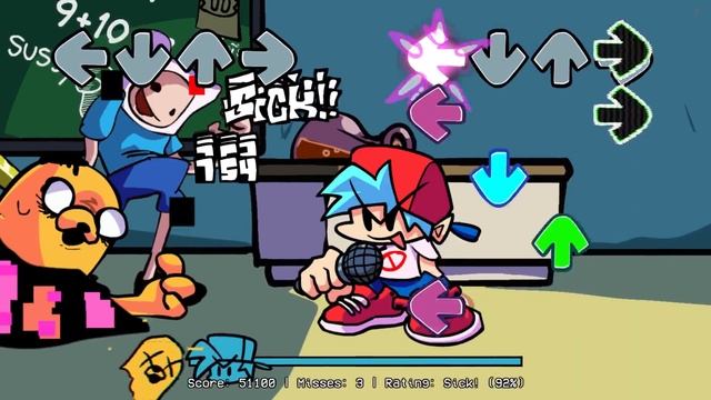 Friday Night Funkin' VS Finn & Jake High Effort Full Week (FNF Mod ...