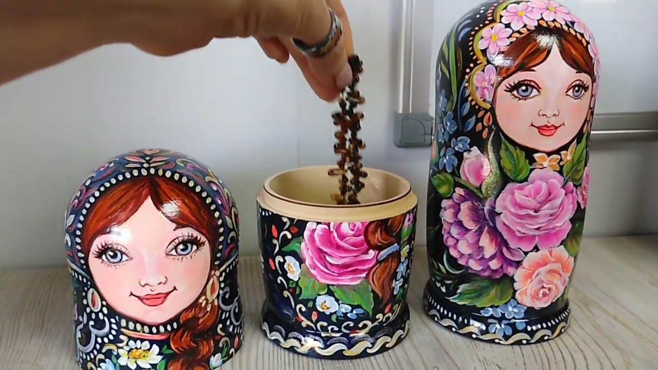 Матрешка ручной работы.