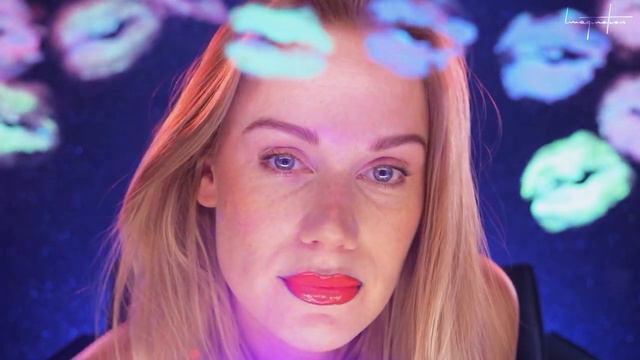 ASMR CLOSE-UP KISSES on your screen PERSONAL ATTENTION Mouth Sounds