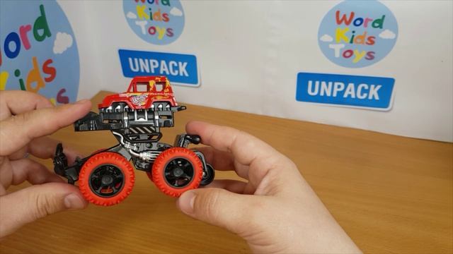 Распаковка Монстр трака