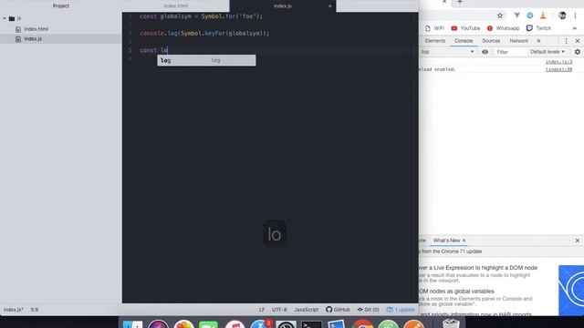 Symbol | keyFor()-JavaScript Functions-ES6/ECMA2015/JavaScript 2019/JS – смотреть онлайн видео ...