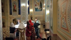 Стихиры на хвалитех Предтечи гл. 8-й и  гл. 6-й. Регент Екатерина Артюхова.
