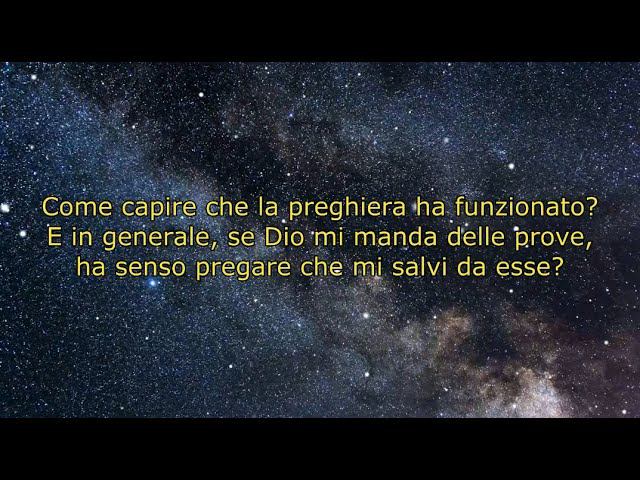 Come capire che la preghiera ha funzionato?