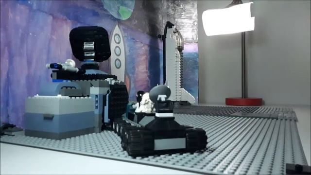 Lego Animated Movie - Astronauts On The Moon