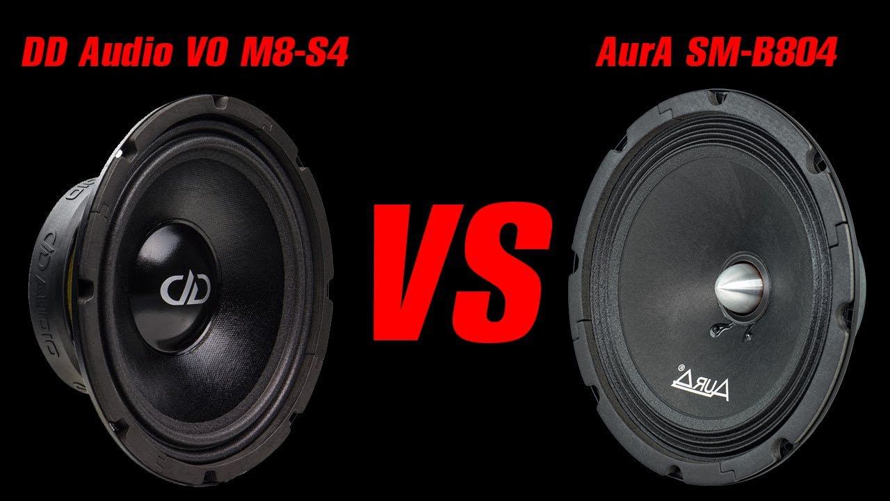 DD Audio VO M8-S4 vs AurA SM-B804