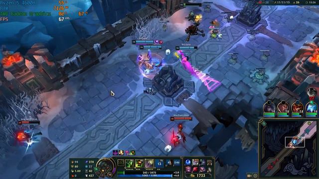 🎮 HUAWEI MATEBOOK D16 | GAMING TEST | LEAGUE OF LEGENDS - смотреть ...