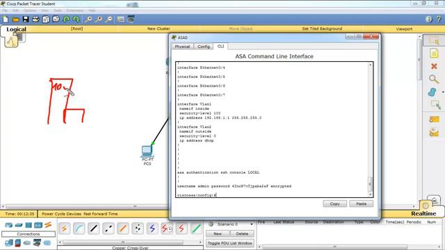 16.Видео уроки Cisco Packet Tracer. Курс молодого бойца. Cisco ASA