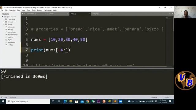 Python List Negative Indexing – смотреть онлайн видео от Кодовая ...