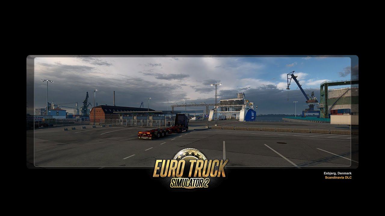 EURO TRUCK SIMULATOR 2 - Новое обновление и интересная поездка (New update and interesting ride)