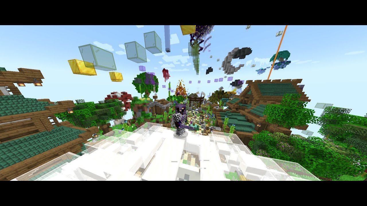 Minecraft  1 часть в SkyPvp1-2 гриф