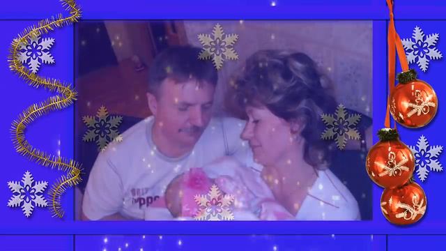 Новогоднее поздравление для родных и близких семьи Афанасьевых
