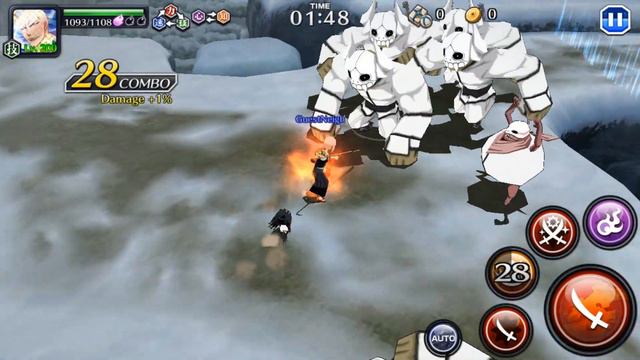 BLEACH Brave Souls (PC) Ikkaku Gameplay