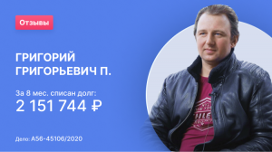 Григорий Григорьевич П. (Номер дела: А56-45106/2020)
