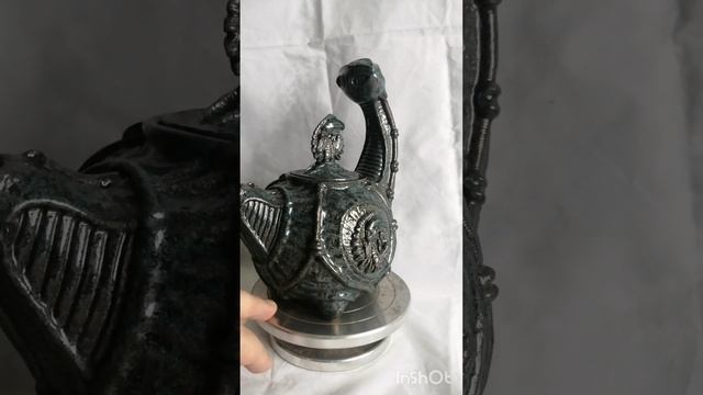 Чайник LV-426 в глазури "Азурит"