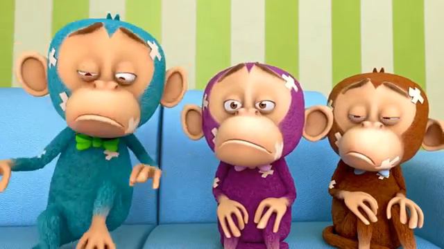 5 little monkeys