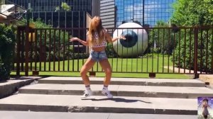 девушка круто отжигает 5