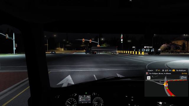 American Truck Simulator продолжаю возить грузы