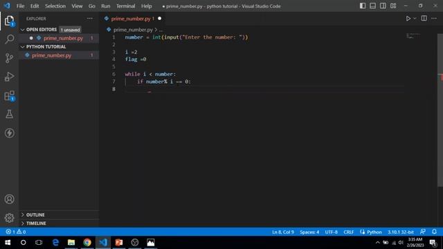 Python Bangla Tutorials 39 Prime Number In Python смотреть онлайн