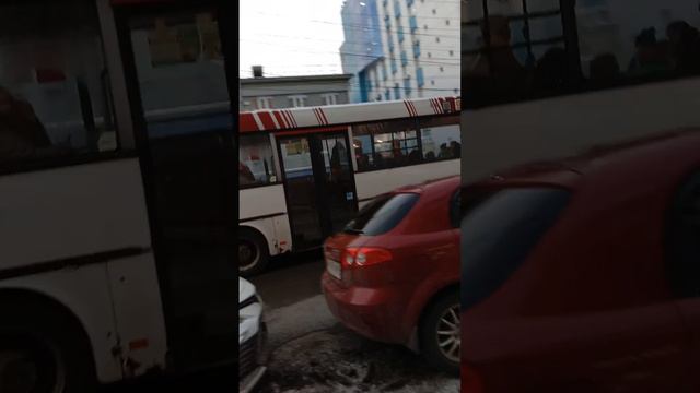 Автобус Mercedes-Benz O405 М 361 ХВ 64, 90 маршрут. Город Саратов