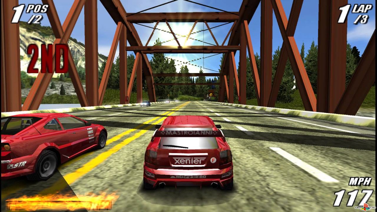 (PSP) Burnout Legends (ULES-00125) GamePlay PSXPLANET.RU