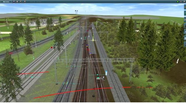 trainz 2012 _ Павелецкое направление _ Михнево - Павелецкий вокзал.