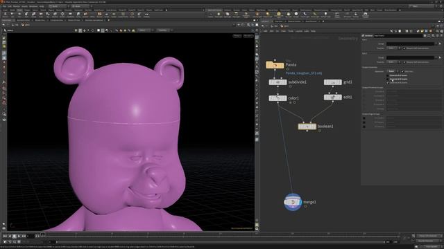 Houdini | Boolean Geometry Node: | Seam Operation – смотреть онлайн ...
