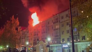 В Тобольске потушили пожар в пятиэтажке