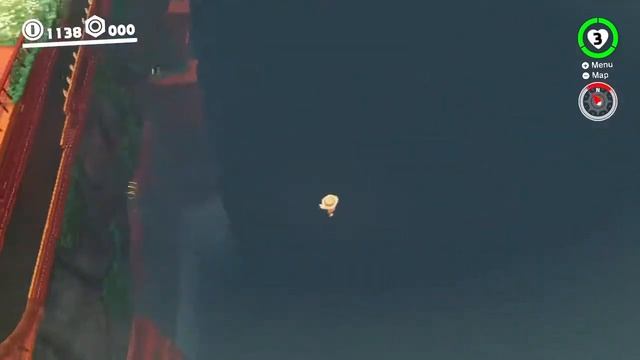 Wooded Kingdom Impossible Jump around Spinning Platforms - Super Mario ...