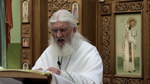 Проповедь схиигумена Сергия (Романова): Время исповедничества!Дата: 09.06.2019 г.