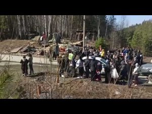 Это сейчас происходит в Среднеуральском Монастыре. 15.04.2021 г.