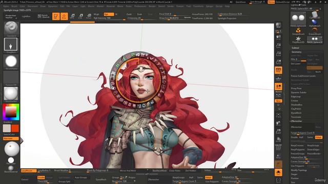 13. Adding Teeth And Eye Painting