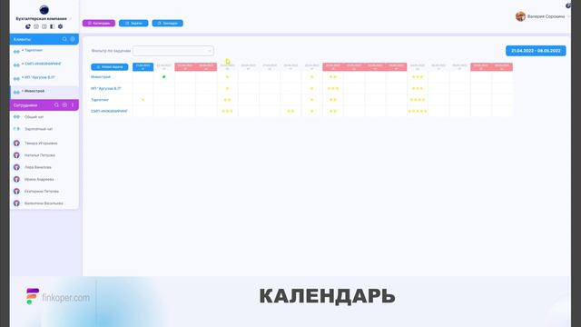 6. Раздел Календарь | FinKoper.com