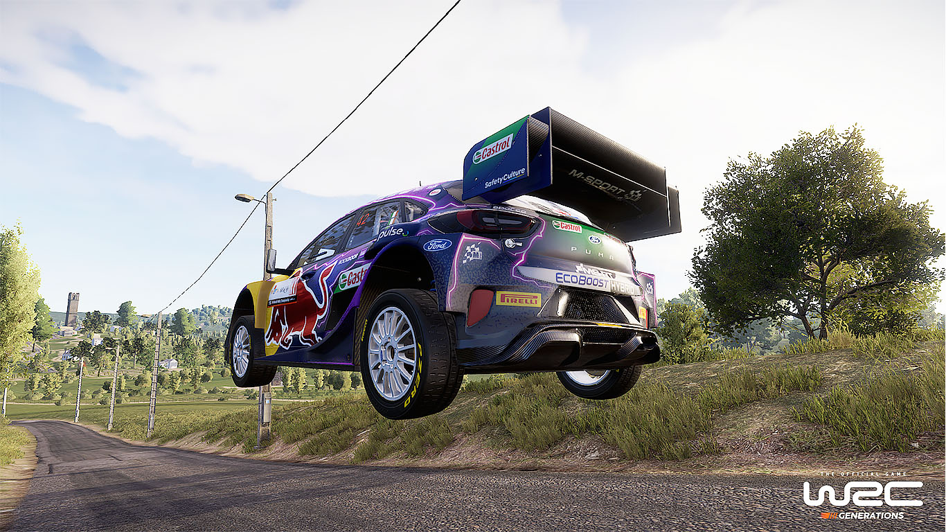WRC GENERATION | ХОРВАТИЯ (ПРОБНЫЙ ЗАЕЗД 3.22КМ) FORD PUMA HYBRID (380BHP) LOGITECH G920
