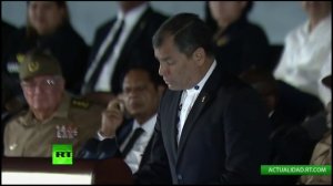 Homenaje a Fidel Castro. Discurso de Rafael Correa, La Habana, Cuba, 29 de noviembre de 2016.