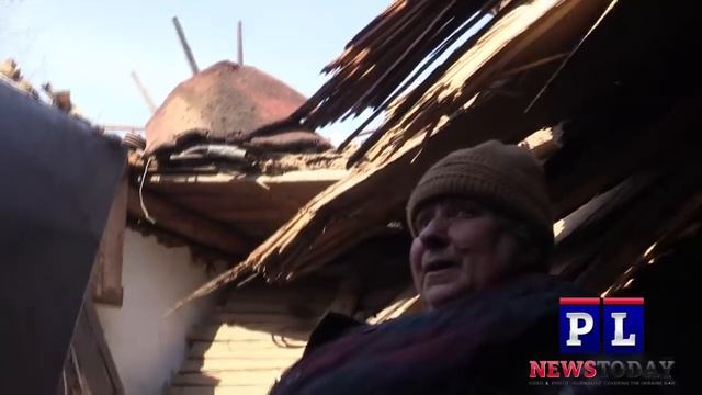Shelling Attack Hits Donetsk Destroying Home.mp4