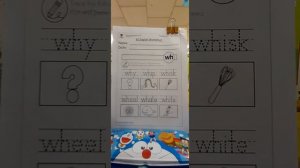 Digraph: Words with wh (WORKSHEET)