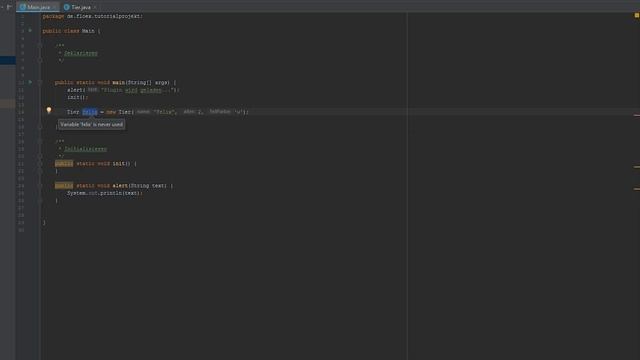 Die zweite Klasse (objektorientiert) | Java/Spigot Plugins ...