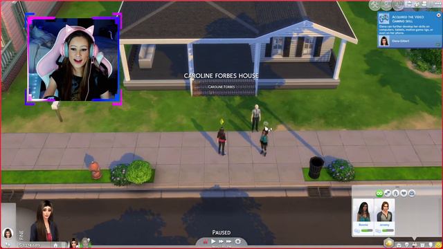 The Vampire Diaries! 🩸 | SIMS 4 | EPISODE 1 - смотреть видео онлайн от ...