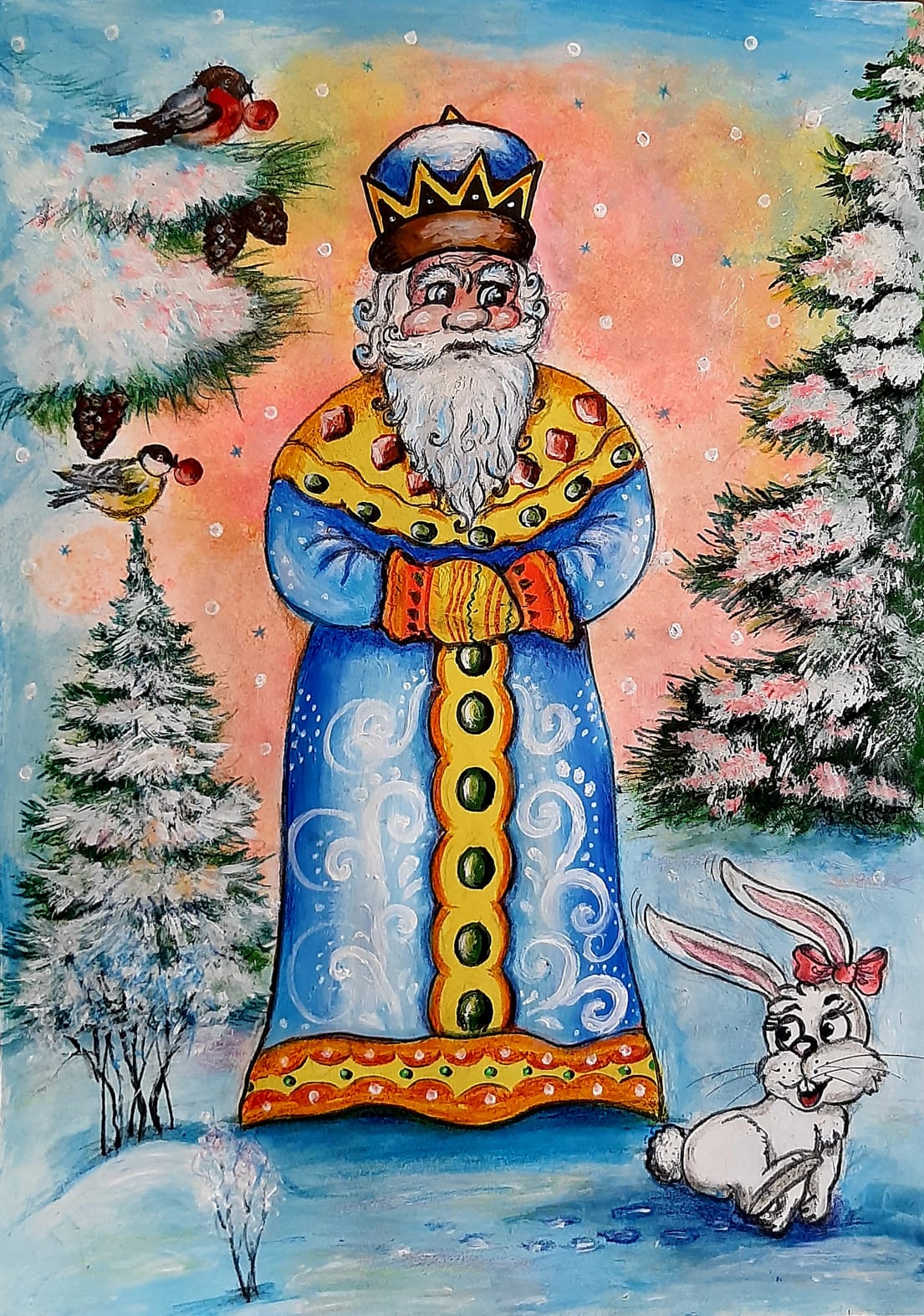 Сказка "Царь-Мороз" РУССКИЕ  СКАЗКИ ПАВЛОВ А.М.