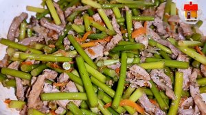 Вкусный салат из чесночных стрелок