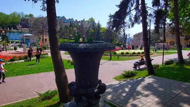 Прогулка в Пятигорске #12 Парк Цветник