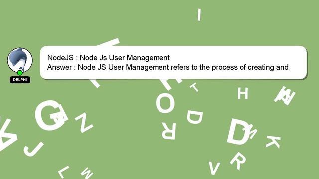 NodeJS : Node Js User Management – смотреть онлайн видео от Кодерский уголок в хорошем качестве ...