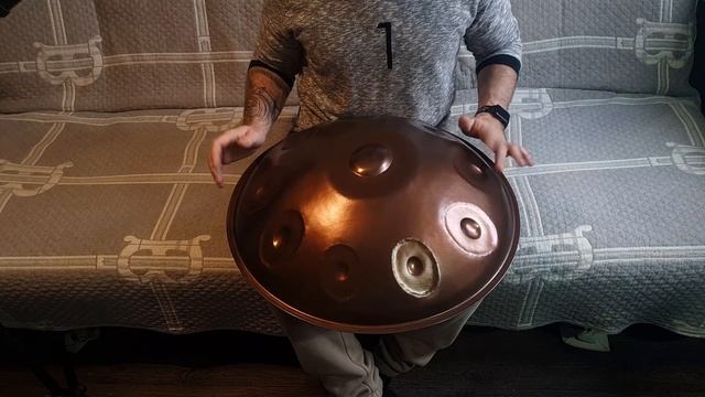 D Celtic 10 (28.01.2023) Stainless Steel Atom Handpan