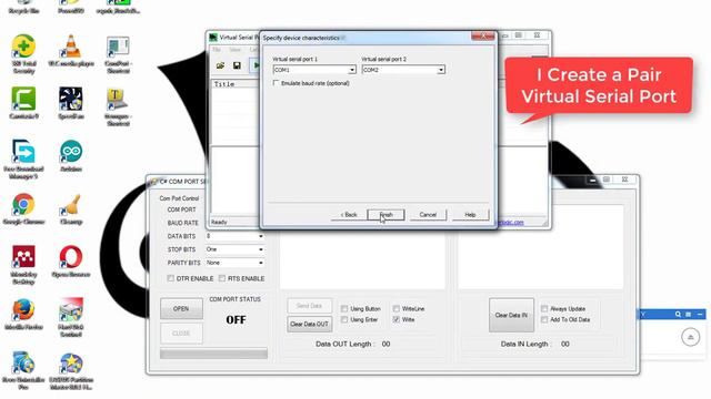 Visual Studio C# Serial Communication (Serial Port) tutorial 3.Receive ...