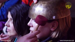 Practices of and seminars with Tibetan singing bowls in Places of Power Огуй пещера Чунгси