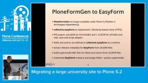 Andreas Jung - Migrating a large university site to Plone 5.2